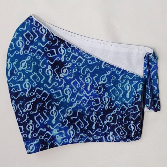 Handmade in USA | Accessories | Music Notes Double Layered Reversible ...
